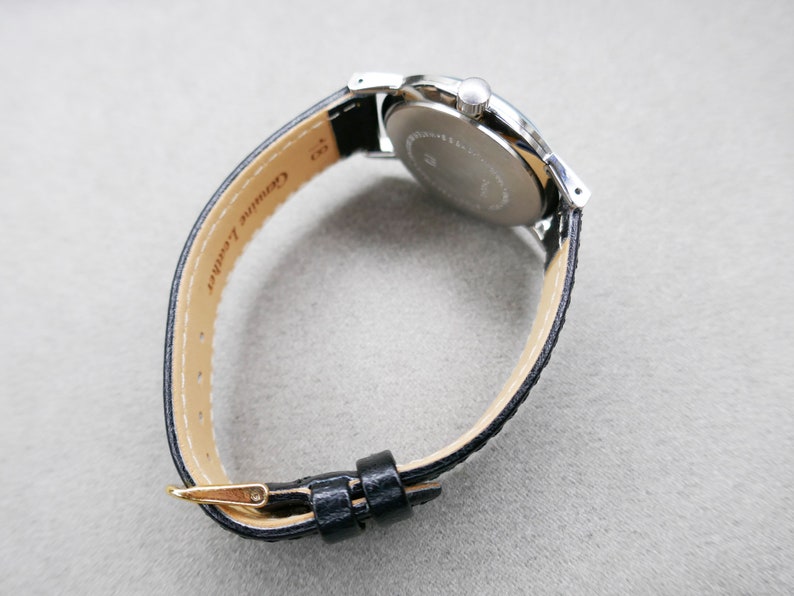 Mickey Mouse 17 Jewel Aqua Dial Manual Men's 1970's Stainless Steel ...