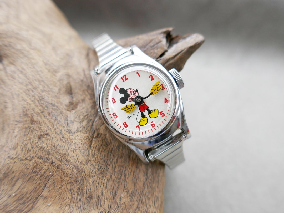 Vintage Timex 1950 Mickey Mouse Ladies Manual Watch - Etsy