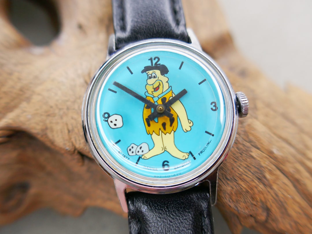 Timex Sprite Fred Flintstone 1977 Manual Watch - Etsy