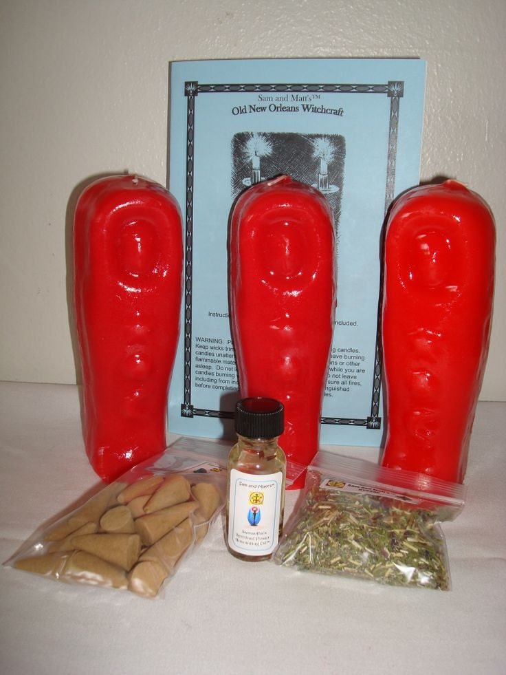 Famous Red Mummy Candle - Old New Orleans Witchcraft - Etsy