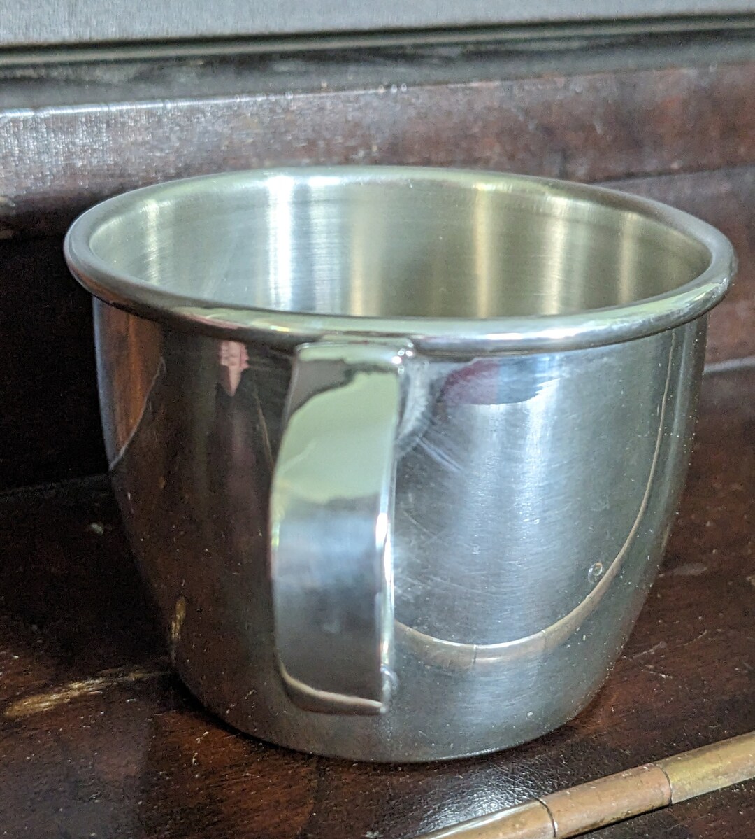 Kings Quality Pewter 3oz. Cute Baby Cup by Trinac 5 2 - Etsy