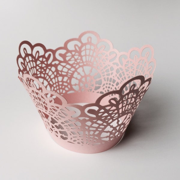 Lace Cupcake Wrapper - Etsy