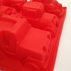 Large Car Design Set Cake Chocolate Silicone Mold Cupcake Wedding ...