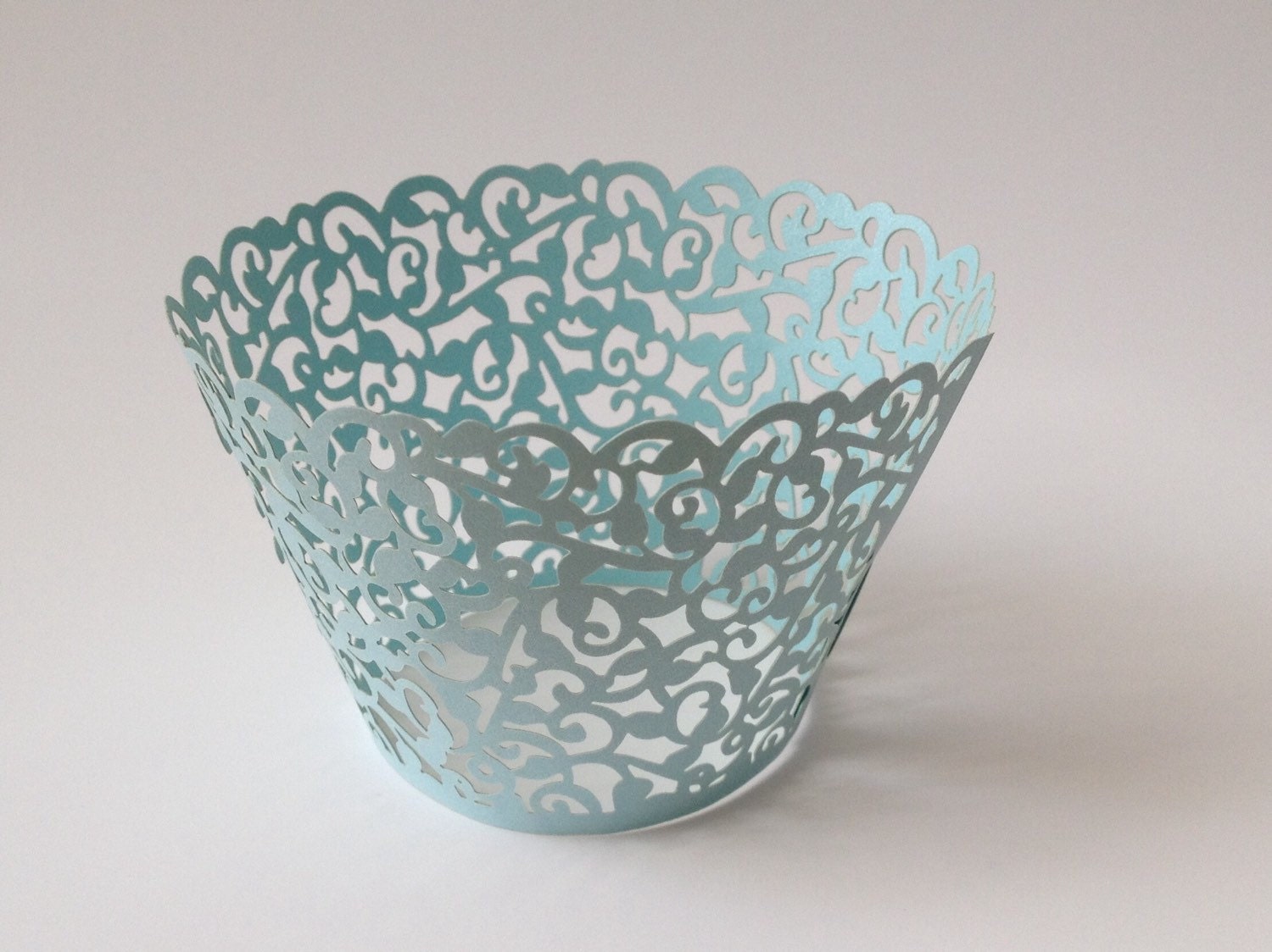 12 Pcs Beautiful Light Blue Classic Lace Wedding Filigree | Etsy