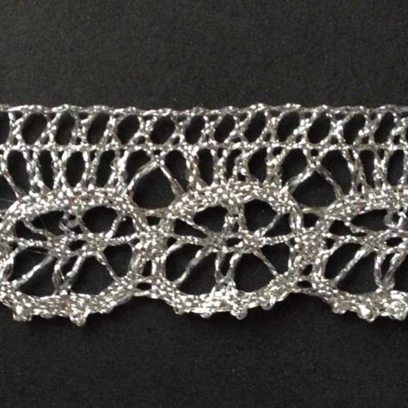 Silver Lace Trim - Etsy