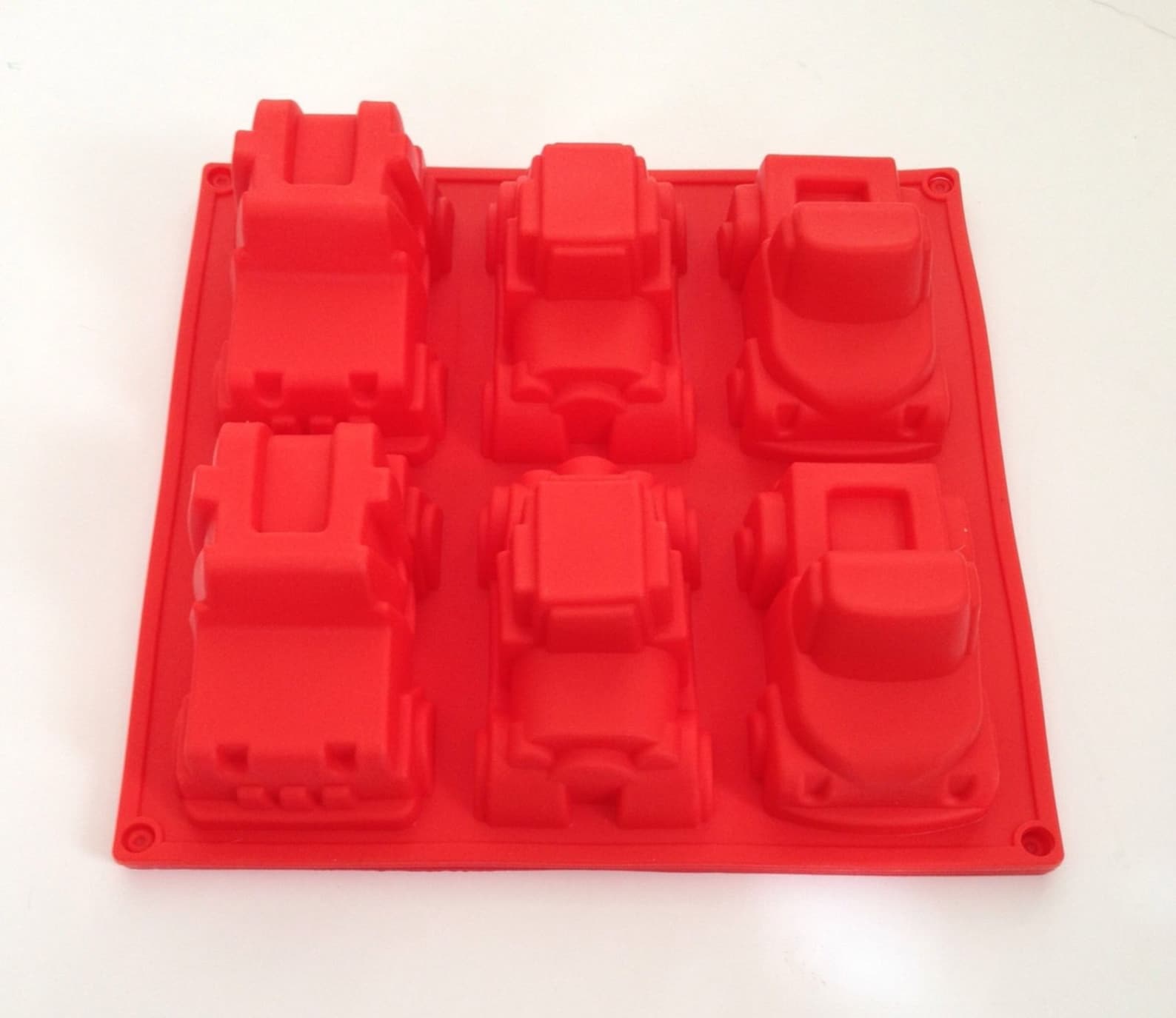 Large Car Design Set Cake Chocolate Silicone Mold Cupcake | Etsy