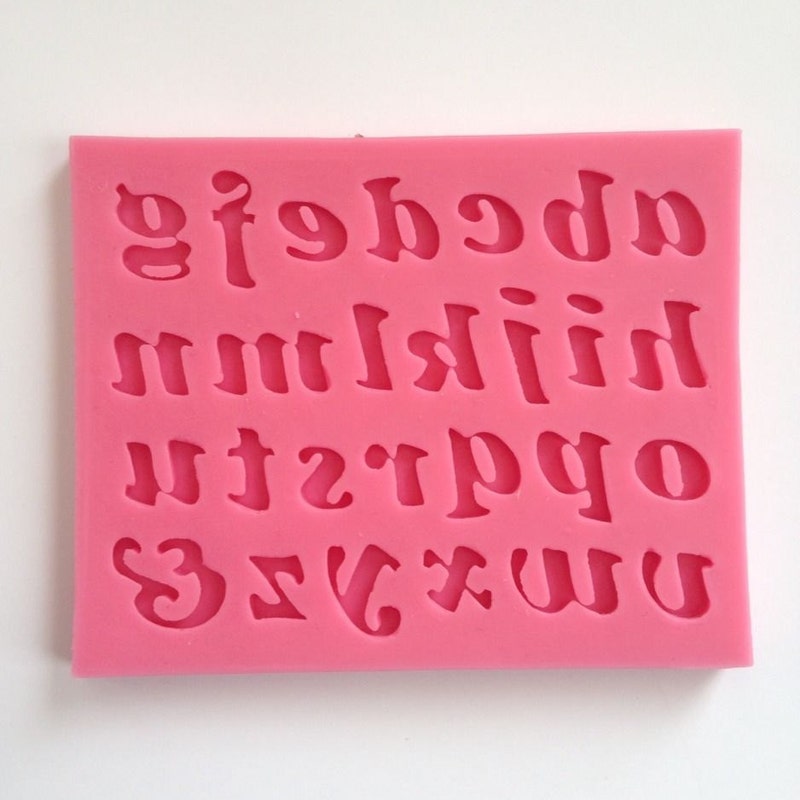 Silicone Alphabet Cake Mold - Etsy