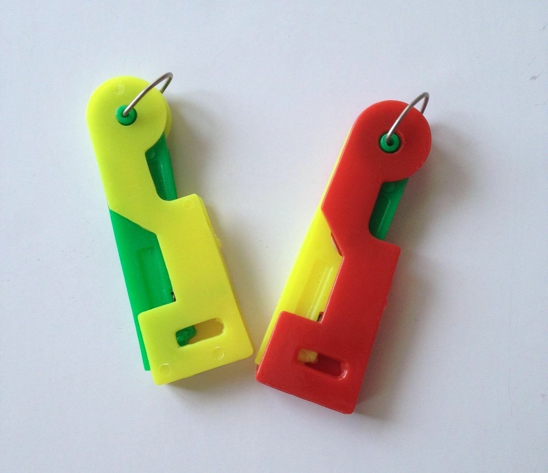 2 Pcs Automatic Needle Threader Thread Guide Device Sewing Machine ...