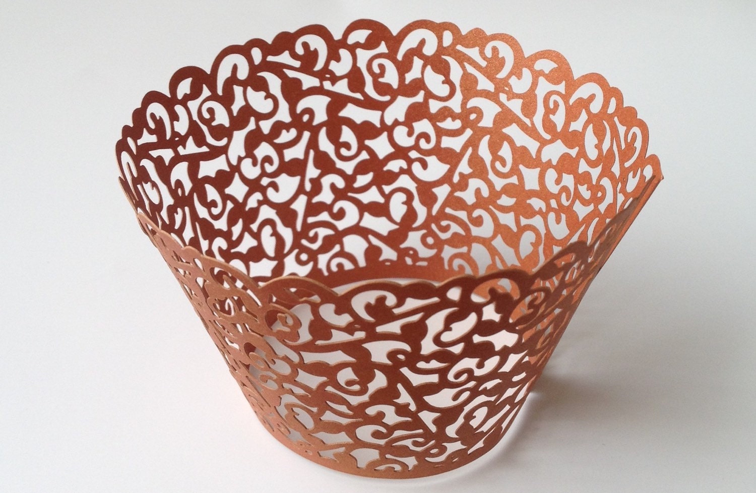 12 Pcs Beautiful Copper Brown Classic Lace Wedding Filigree - Etsy