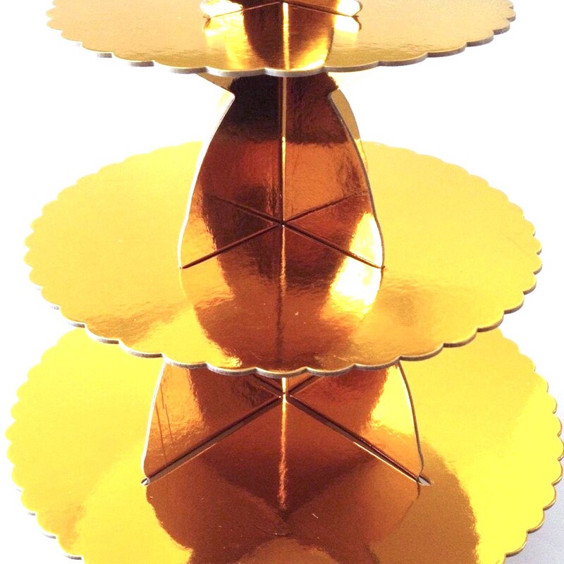 Gold Cake Stand - Etsy