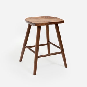 Walnut Bar Stool, Kitchen Stool, Guitar Stool - Etsy