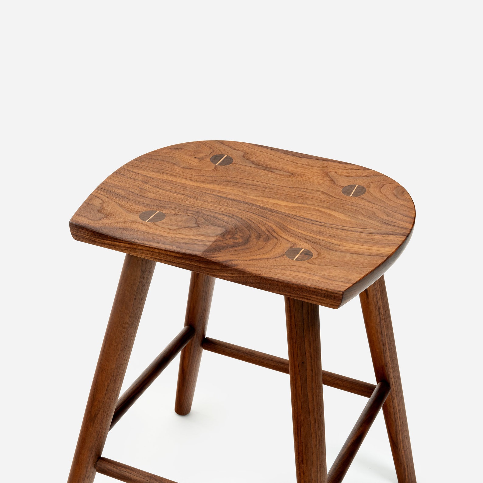 Walnut Bar Stool, Kitchen Stool, Guitar Stool - Etsy