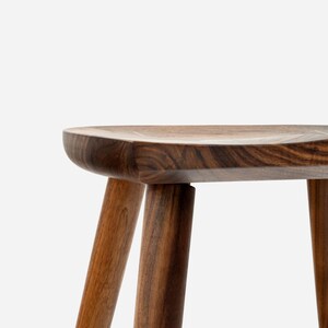 Walnut Bar Stool, Kitchen Stool, Guitar Stool - Etsy