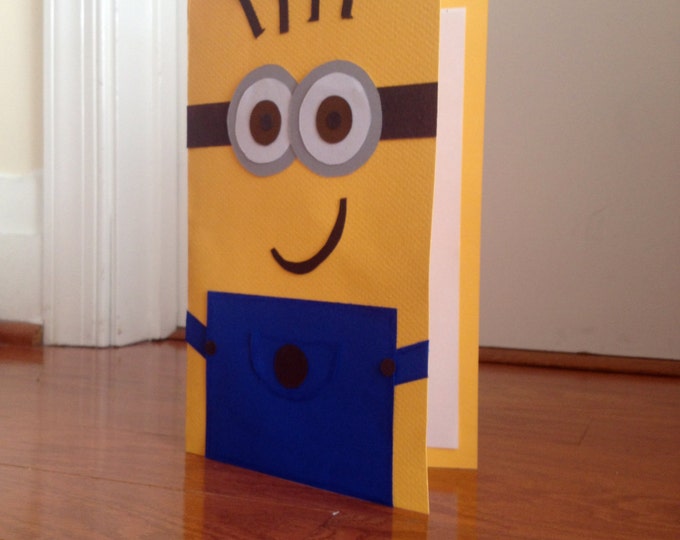 Minion Card - Etsy