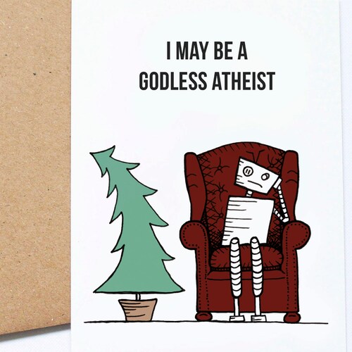 Atheist Holiday Card Winter Solstice Card Humanist - Etsy UK