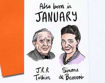Tolkien Birthday Card - Etsy