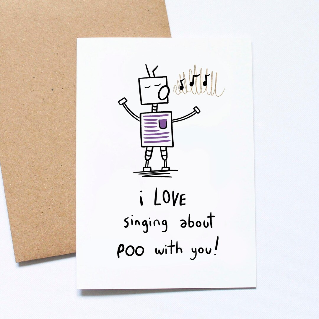Funny Father's Day, Poo Songs, Card From Kids, for Dad, Silly Songs ...