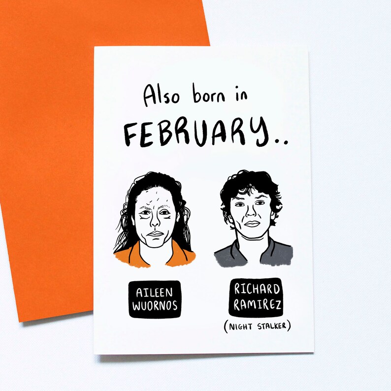 July Birthday Card Serial Killer John Haigh Pedro Rodrigues - Etsy