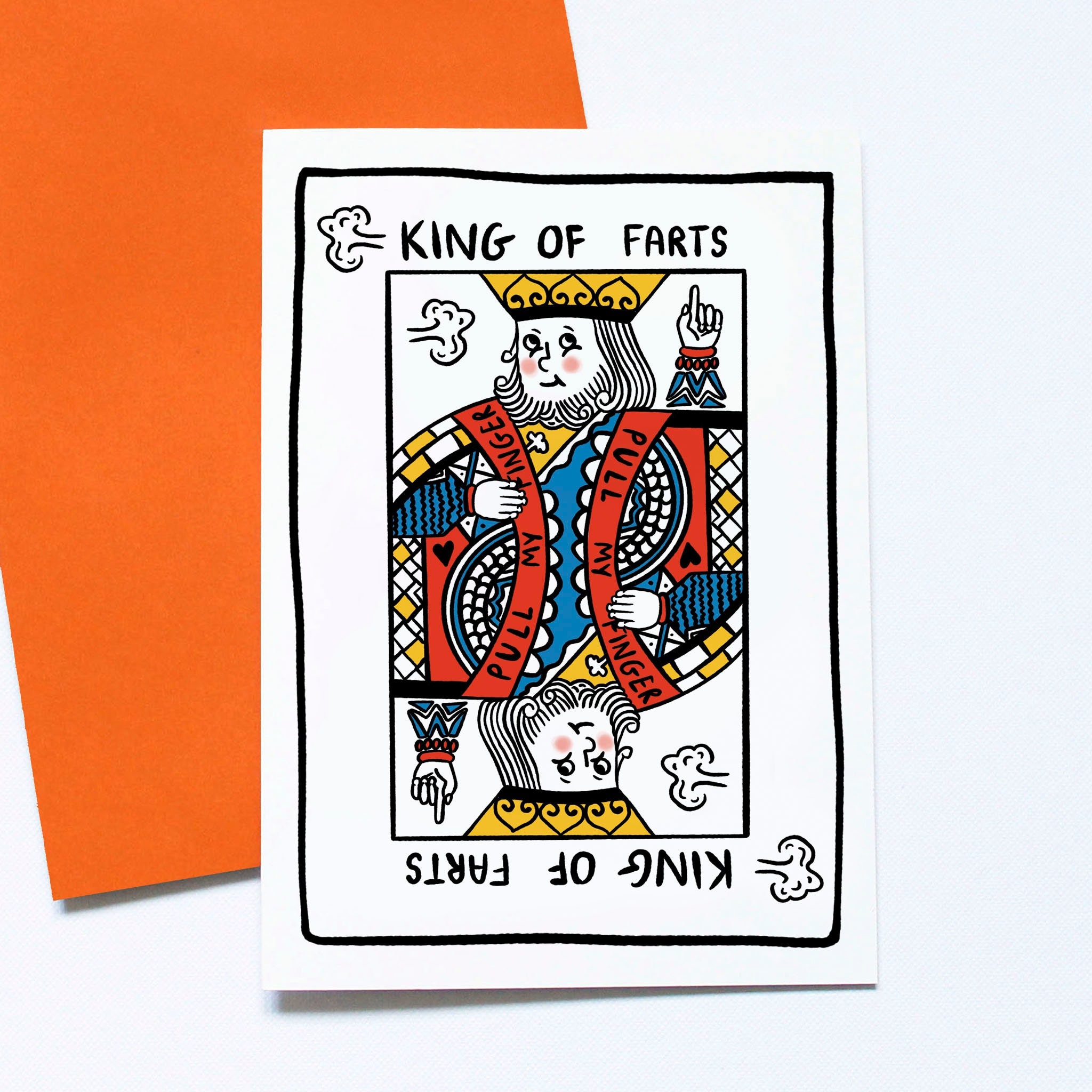 King Playing Card Design