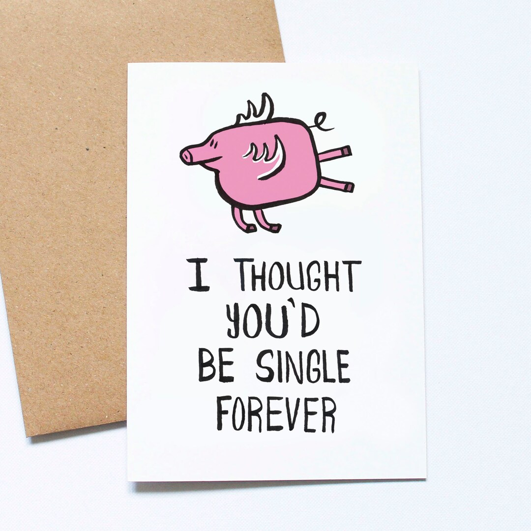 Funny Engagement, Congratulations Card, Moving in Together, You're ...