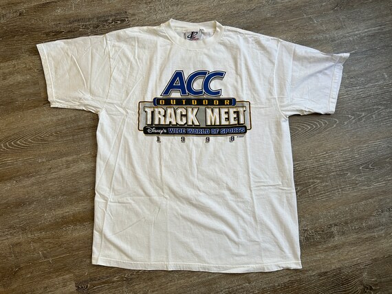 Vintage 90s DISNEY ACC Conference Logo T Shirt 1998 O… - Gem