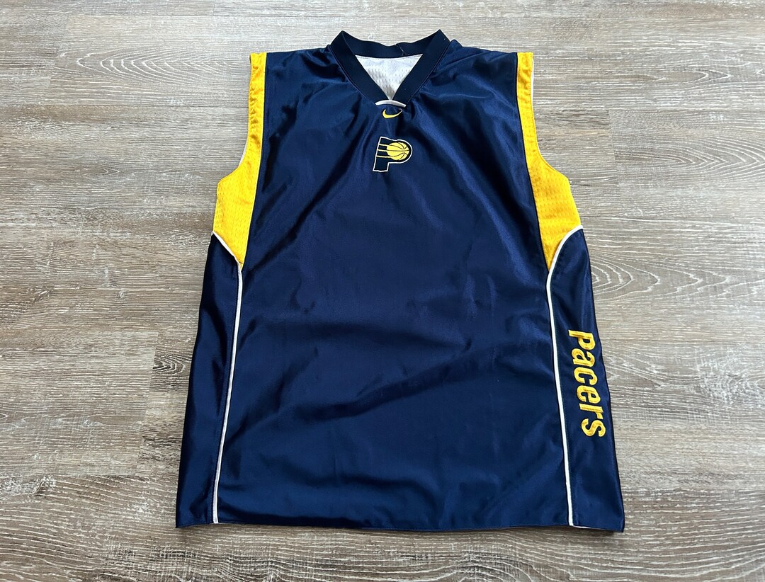 VTG 2000s Indiana Pacers NIKE Basketball Jersey Reversible Embroidered ...