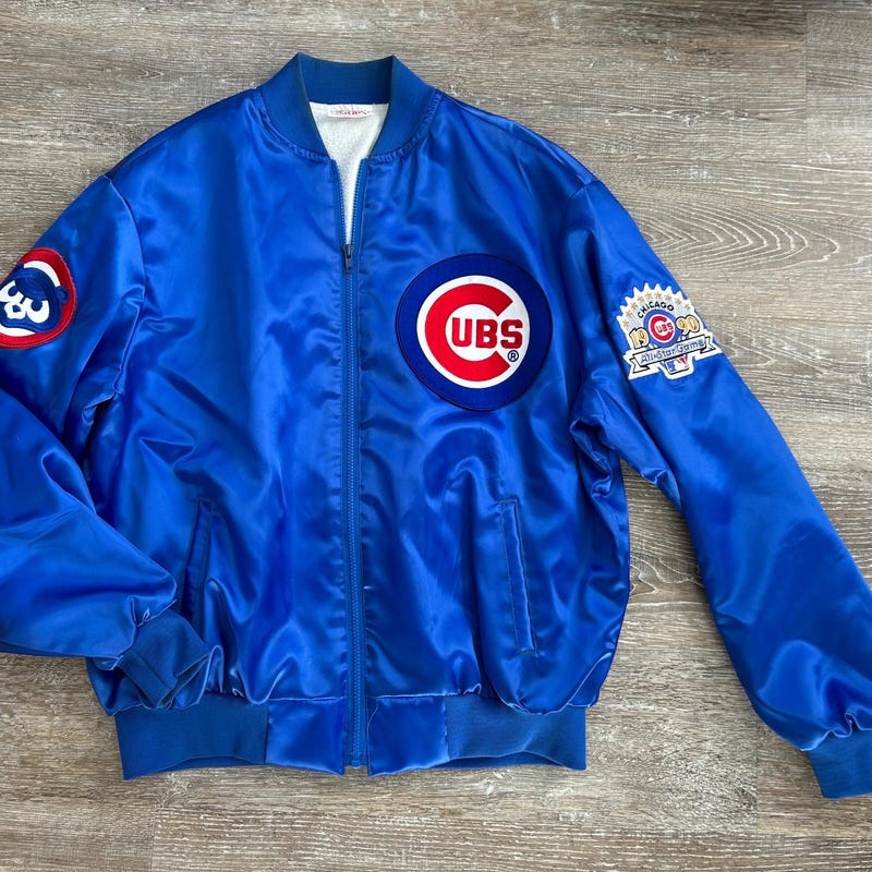90s Baseball Jacket - Etsy