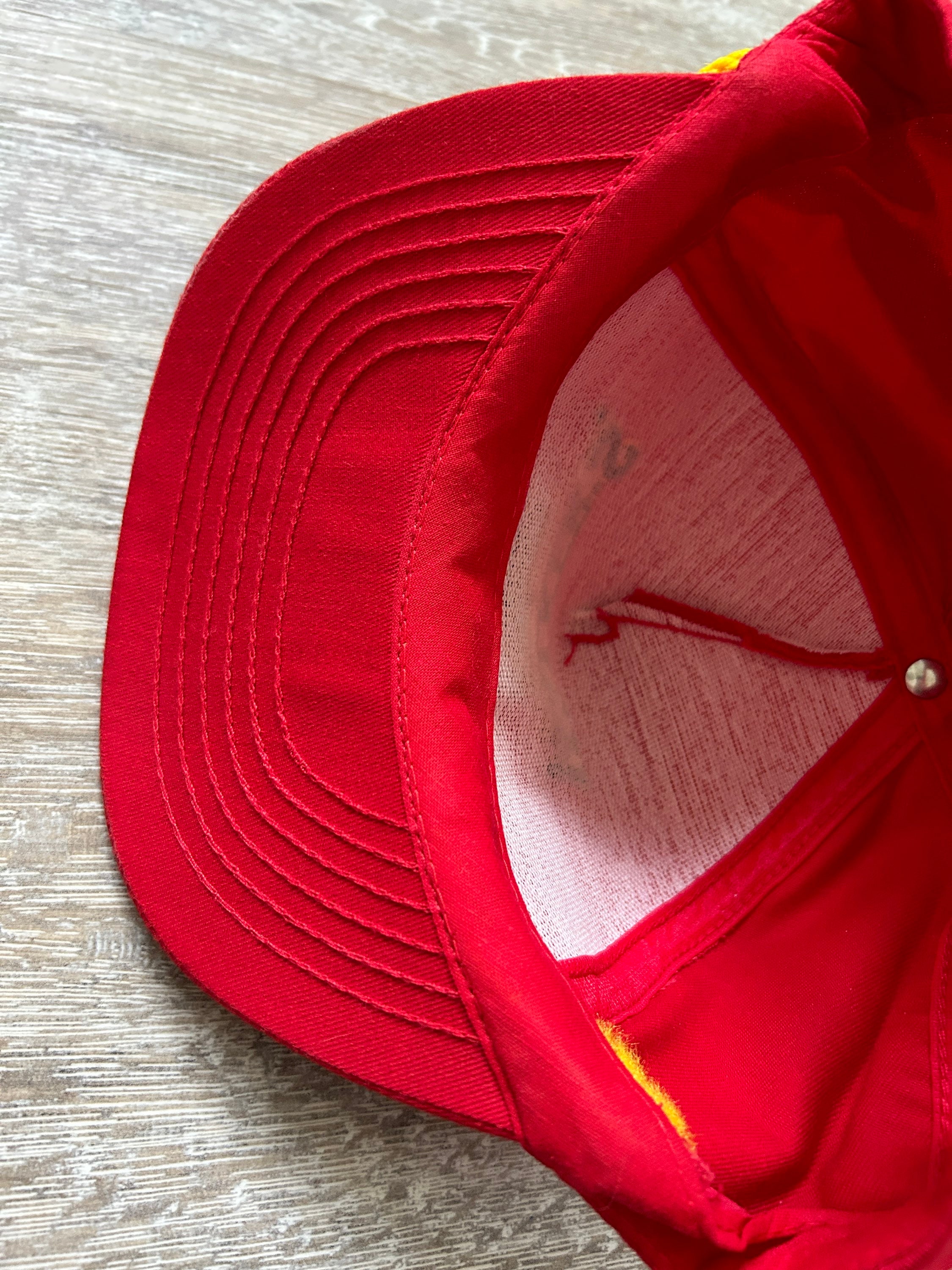 Vintage 80s Walkers Deluxe 86 Proof Trucker Snapback Hat USA ...