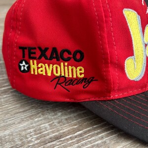 Vtg 90s Winston CUP Racing NASCAR Snapback Hat Texaco Havoline Dale ...