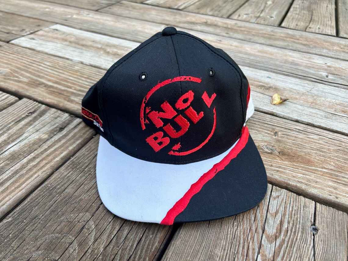 Vtg 90s NO BULL Winston Cup Series Racing NASCAR Snapback Hat ...