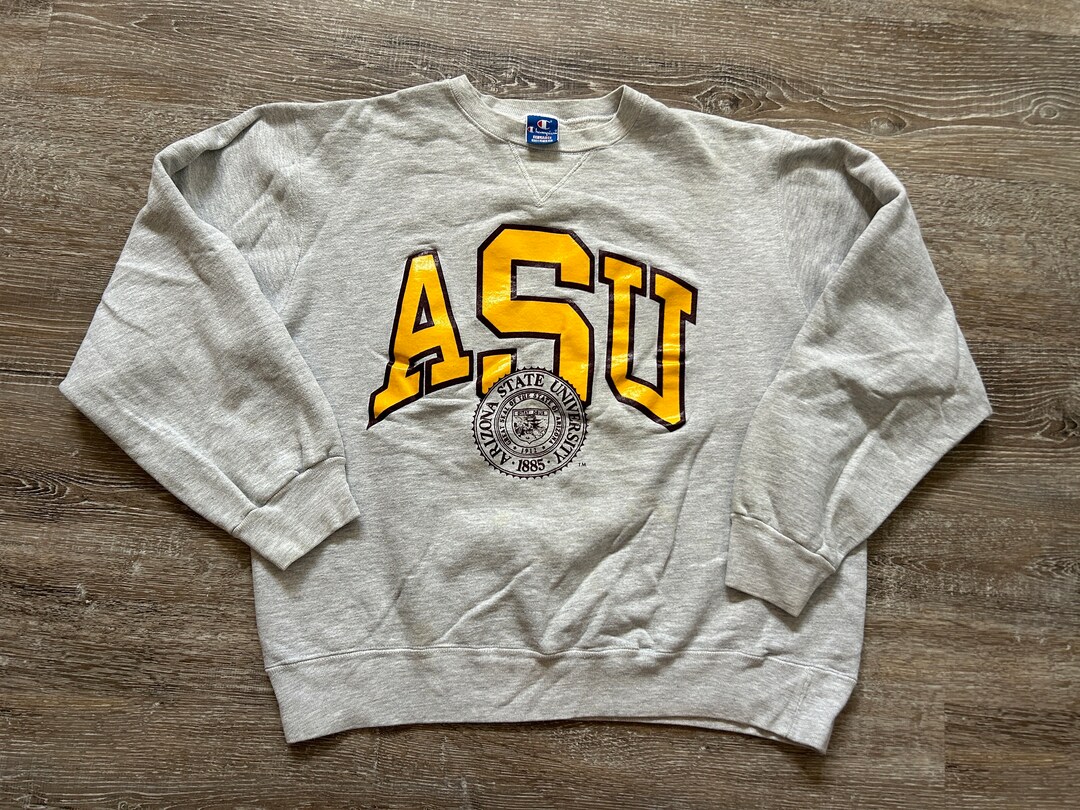 VTG 90s Arizona State University Crewneck Sweatshirt University ...