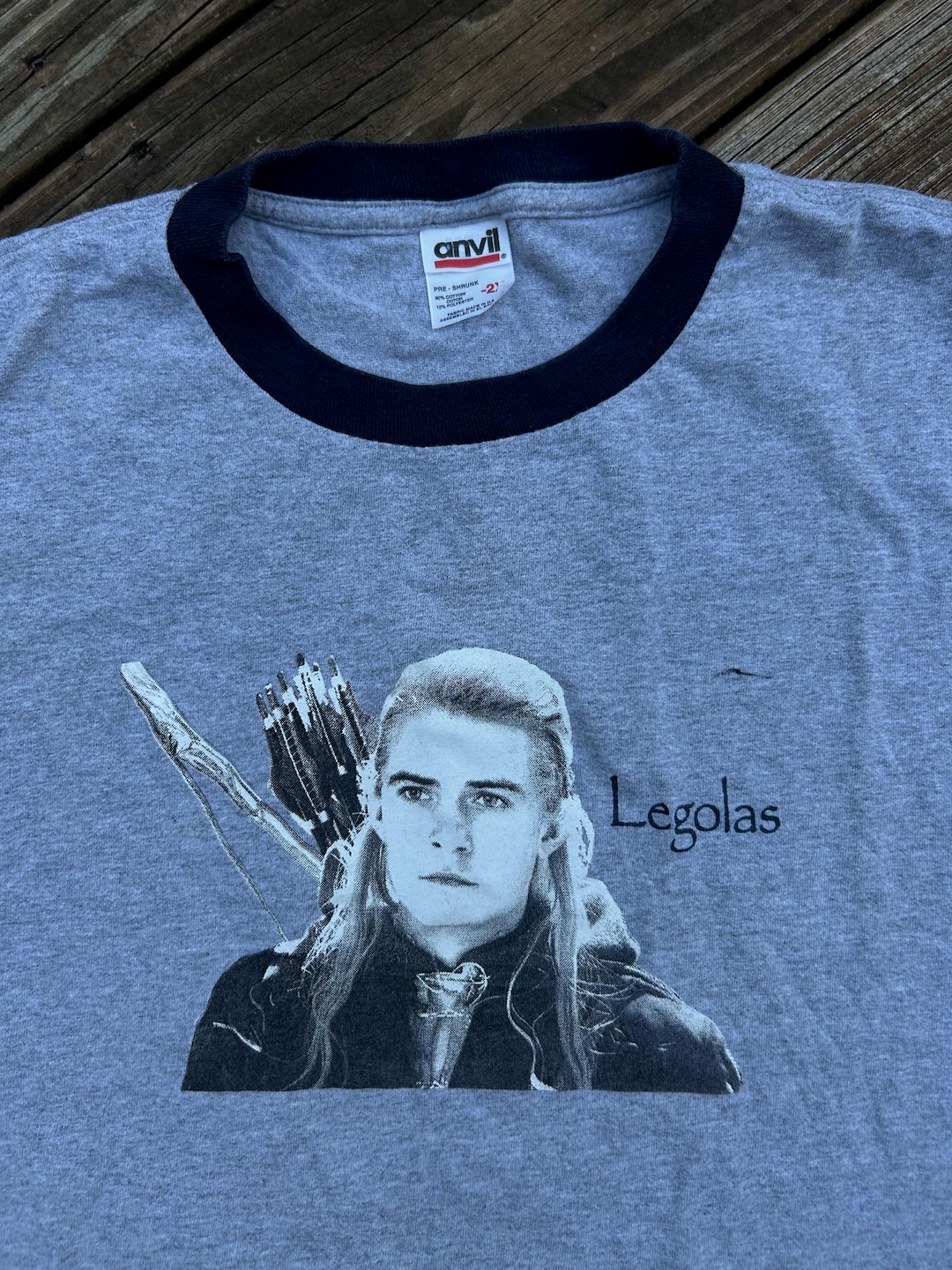 Vtg 2000s Lord of the Rings Legolas Movie Promo T Shirt Y2k Orlando ...