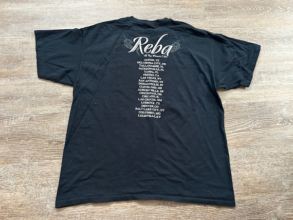 Vtg 2000s Reba Mcentire Concert Tour T Shirt Country … - Gem