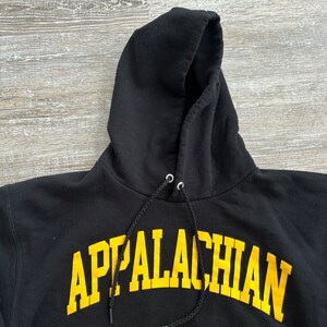 Vtg Appalachian State University Sweatshirt Hoody 90s Mountaineers ...