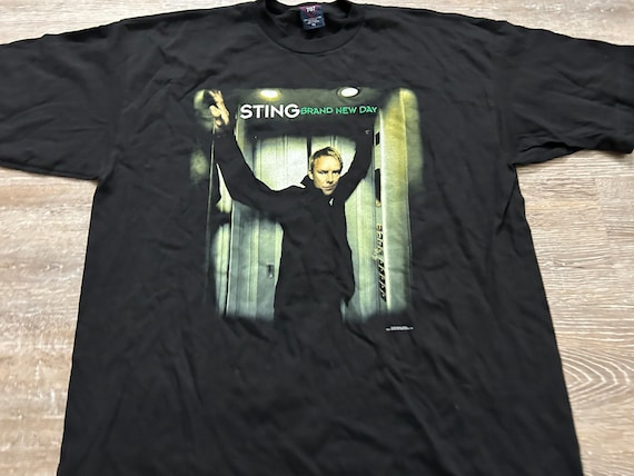 Vintage 1999/2000 Sting Brand New Day Tour Concert T … - Gem