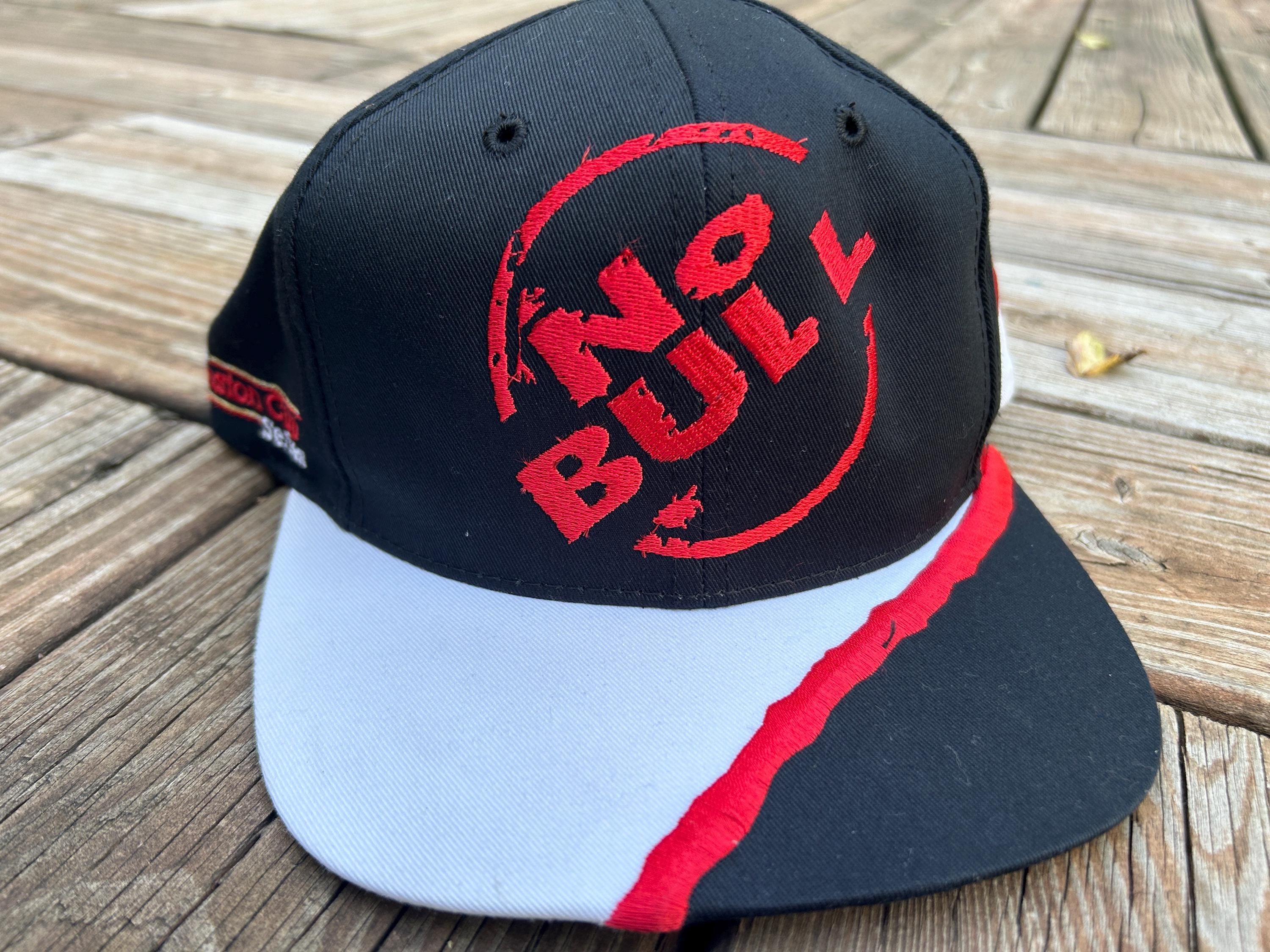 Vtg 90s NO BULL Winston Cup Series Racing NASCAR Snapback Hat ...