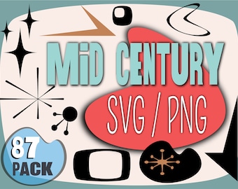 Mid Century Sign - Etsy