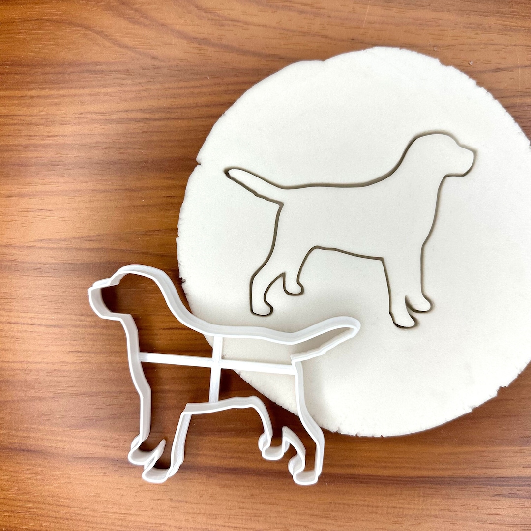 Labrador Dog Breed Cookie Cutter Fondant Cutter Cupcake Topper Animal ...