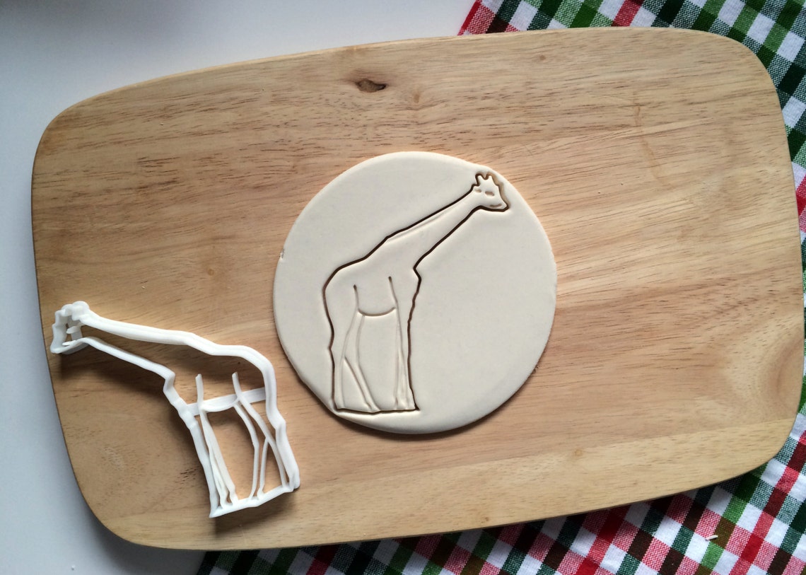 Giraffe Cookie Cutter Zoo Wild Animal Cookie Cutter Cupcake - Etsy