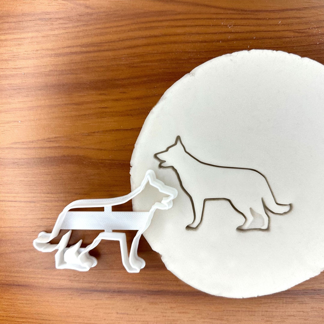 German Shepherd Cookie Cutter, Dog Treat Cutter, Baking Gift - Etsy