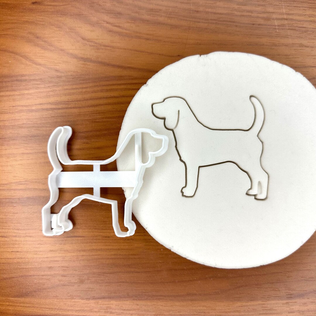 Beagle Dog Breed Cookie Cutter Fondant Cutter Cupcake Topper Animal ...