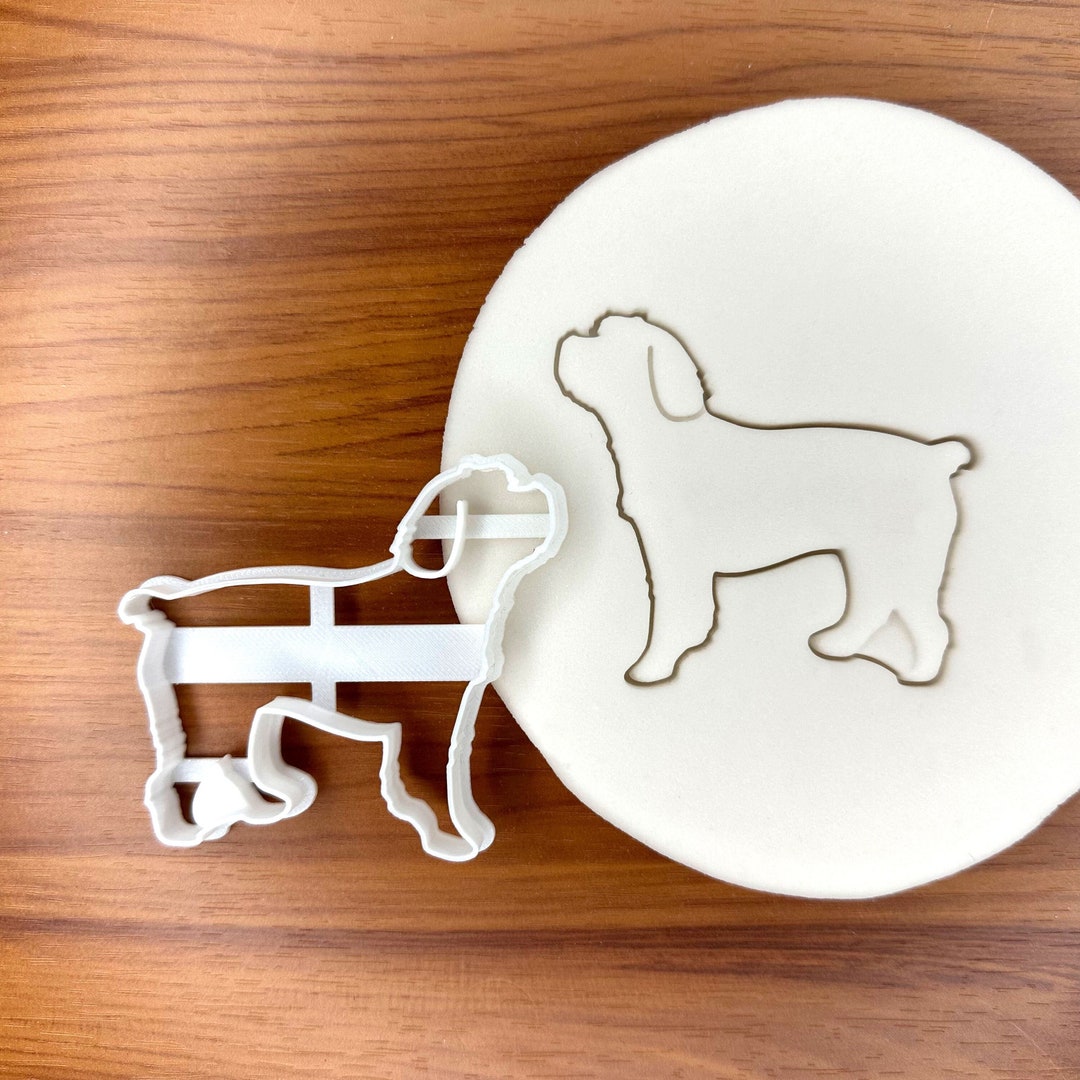 Cockapoo Dog Breed Cookie Cutter Fondant Cutter Cupcake Topper Animal ...
