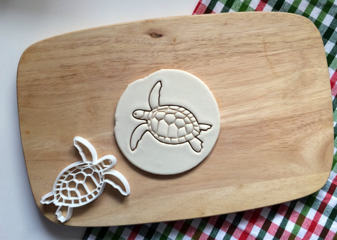 Turtle Cookie Cutter Zoo Wild Animal Cookie Cutter Cupcake Topper ...