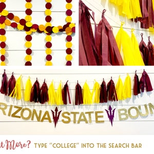 Custom University Centerpiece Sticks- Colors & Logo, College Bound ...
