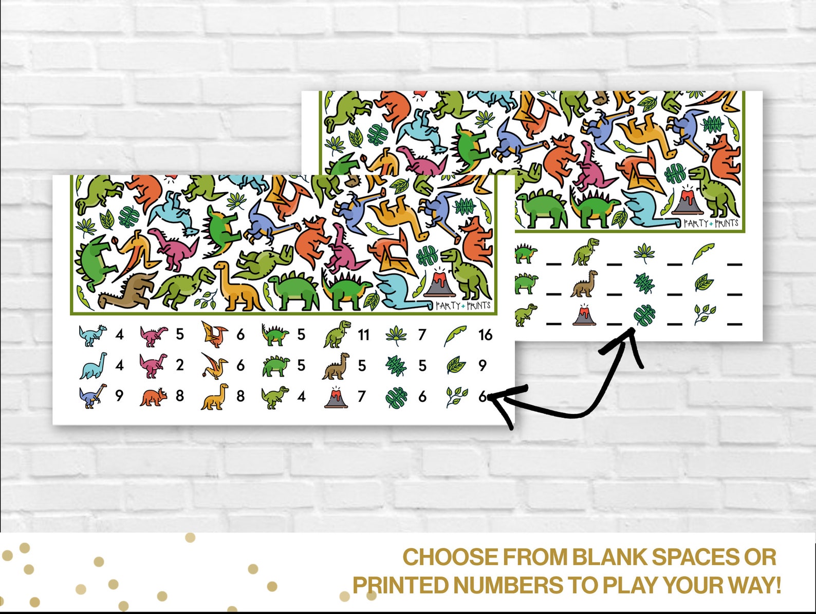 Printable Dinosaur I Spy Page Children's Activity for - Etsy