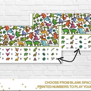 Printable Dinosaur I Spy Page- Children's Activity, for Kids, All Ages ...