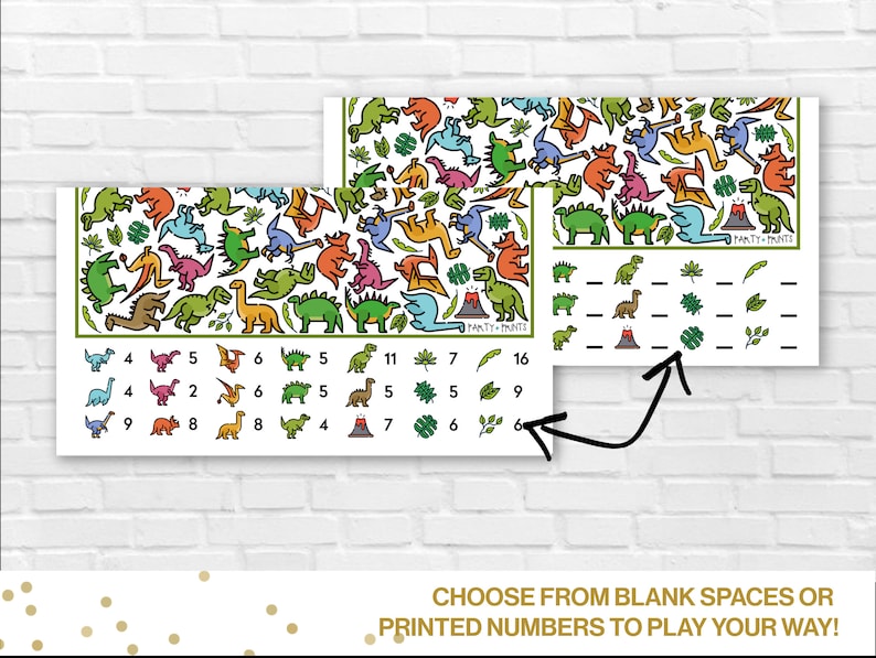 Printable Dinosaur I Spy Page Children's Activity for - Etsy