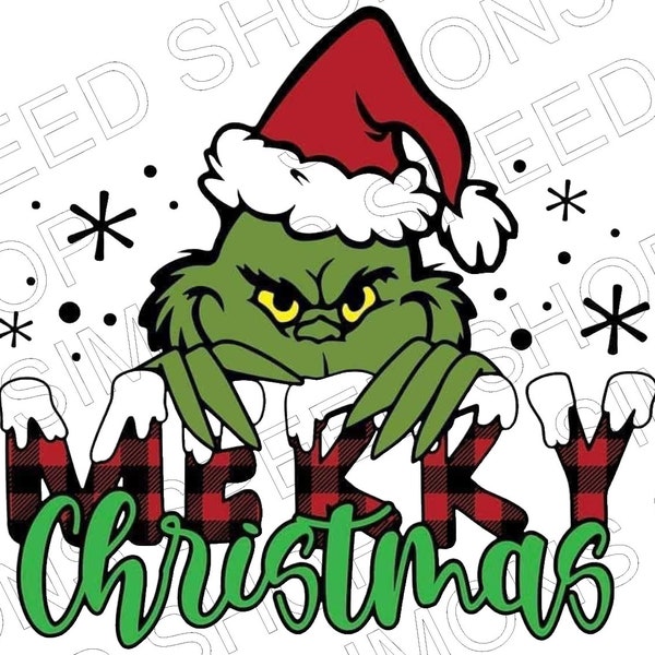 Grinch Dtf Transfers - Etsy