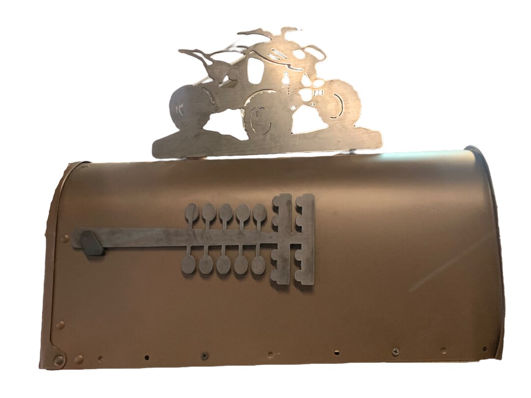 4 Wheeler ATV Mailbox Topper - Etsy
