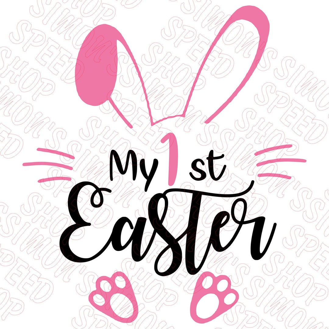 Ready to Press DTF Transfer My First Easter Girl Print Direct to Film ...